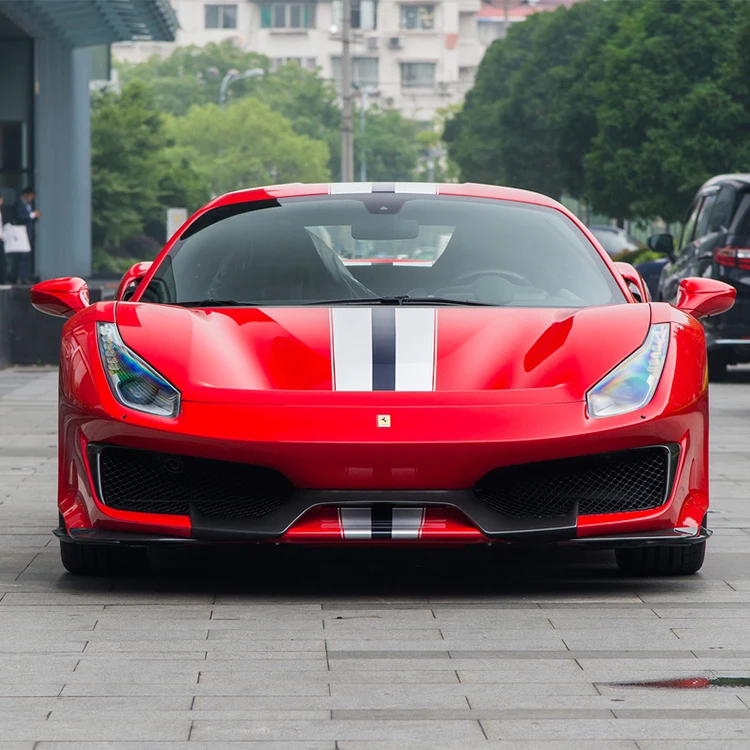 Carbon Car Bodykit Full Set Body Kit Diffuser Front Bumper Part Upgrade ...