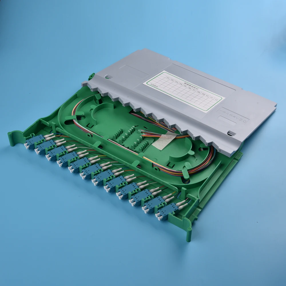 Fiber Optic Patch Panel Splice Tray 12 Core Fiber Optic Splice Tray ...