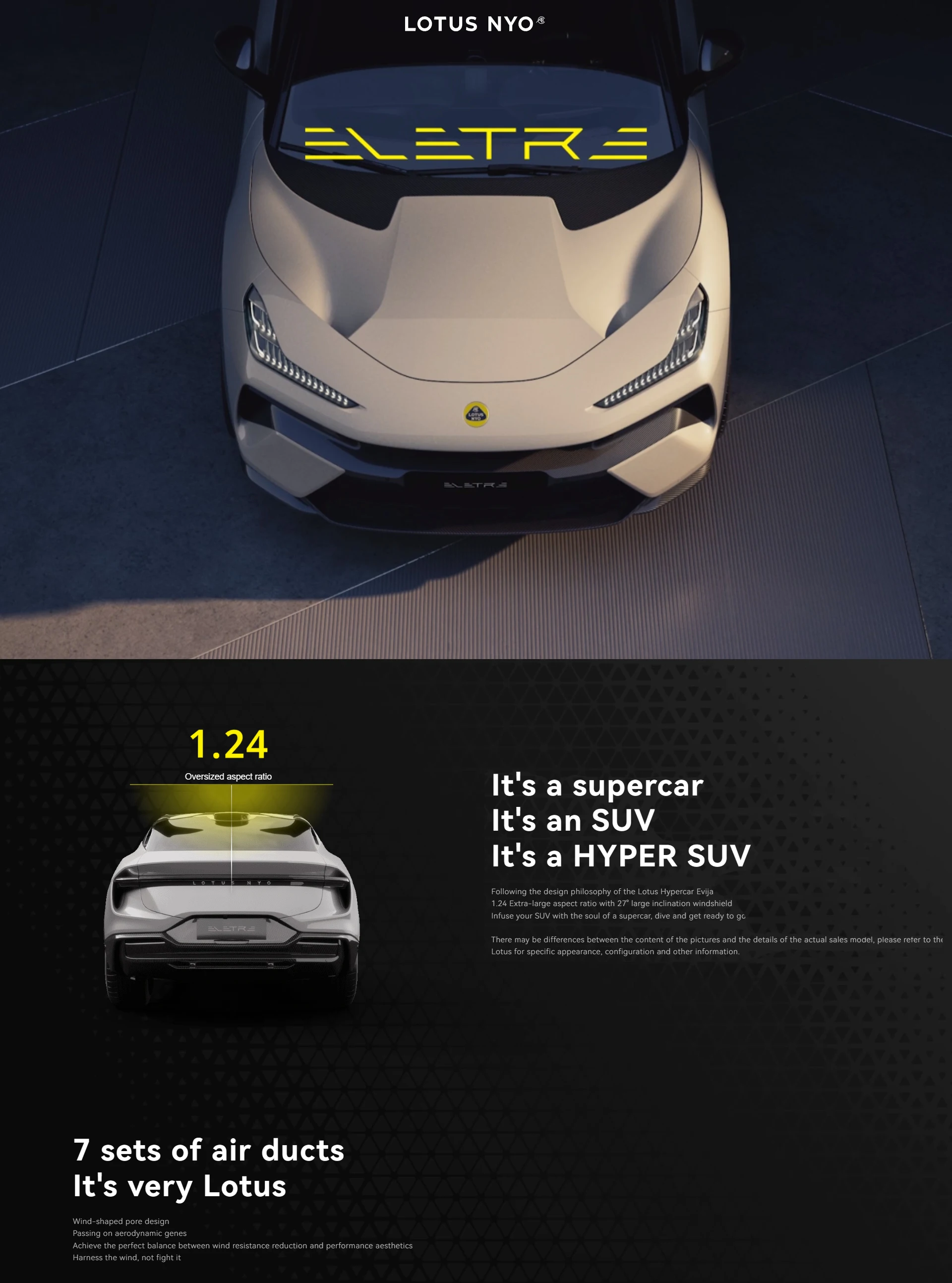 Luxury Electric Car Lotus Nyo Eletre S+ 4wd 5 Seats Lhd China Ev Car ...