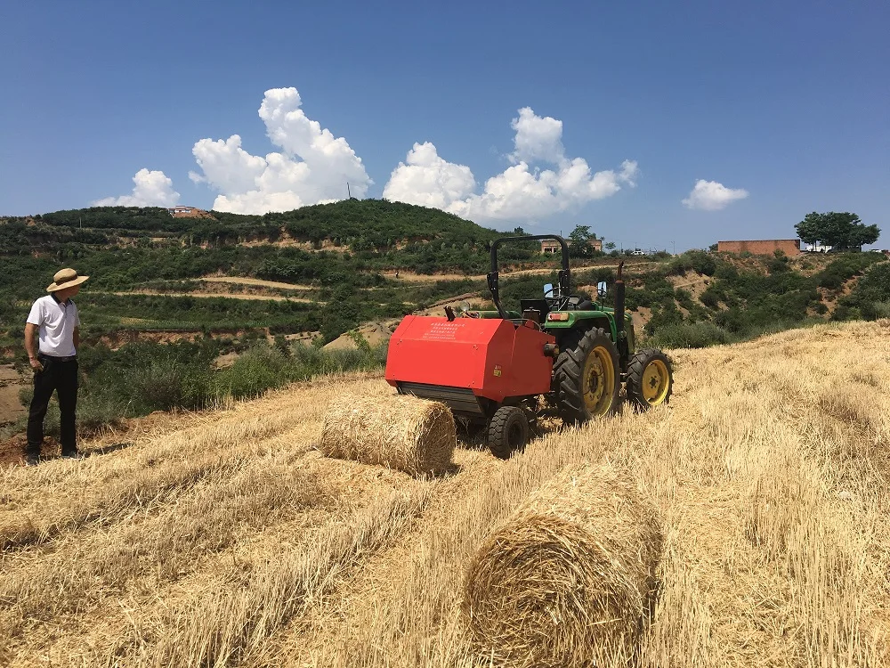 Tractor Mounted Mini Hay Baler Press Machine Compact Hay Baler For Sale ...