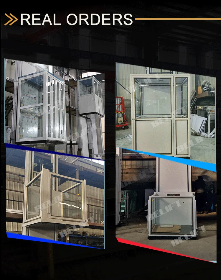 1-6m Mini Home Lift Small Electric Home Elevator Lifts Elevator ...