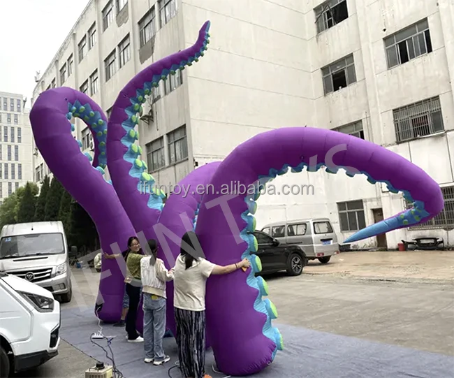 Giant Inflatable Octopus Model for Ocean Theme Decorations