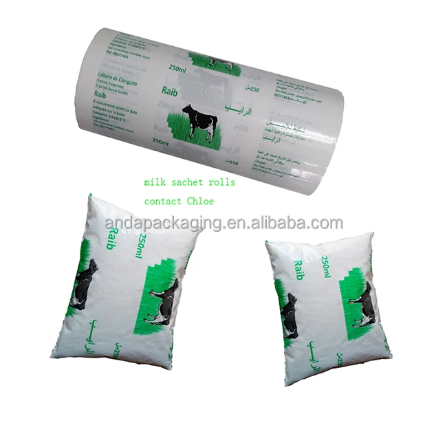 Fresh Liquid Milk Yoghurt Packaging Film UHT Milk Material