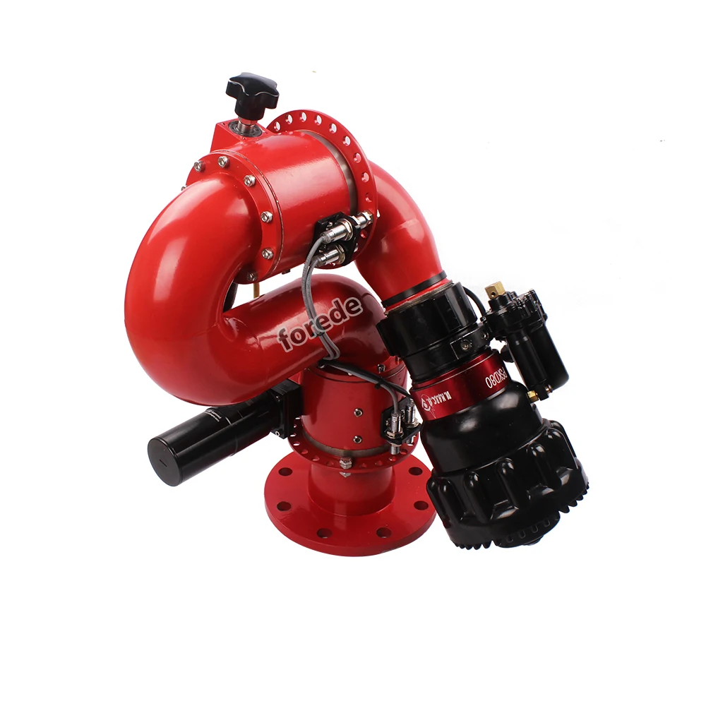 4800LPM Fire Truck Water Monitor Cannon - Remote Control