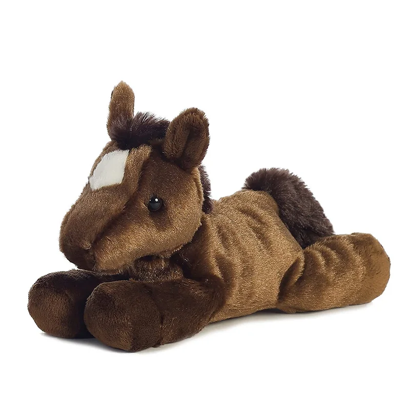 Custom Made Plush Black Horse Promotional Custom Stuffed Plush Horse ...