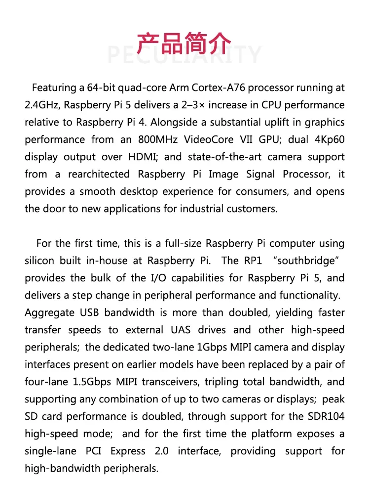 Official Original Raspberry Pi 5 Cortex-a76 Linux 4gb 8gb Arm Board ...