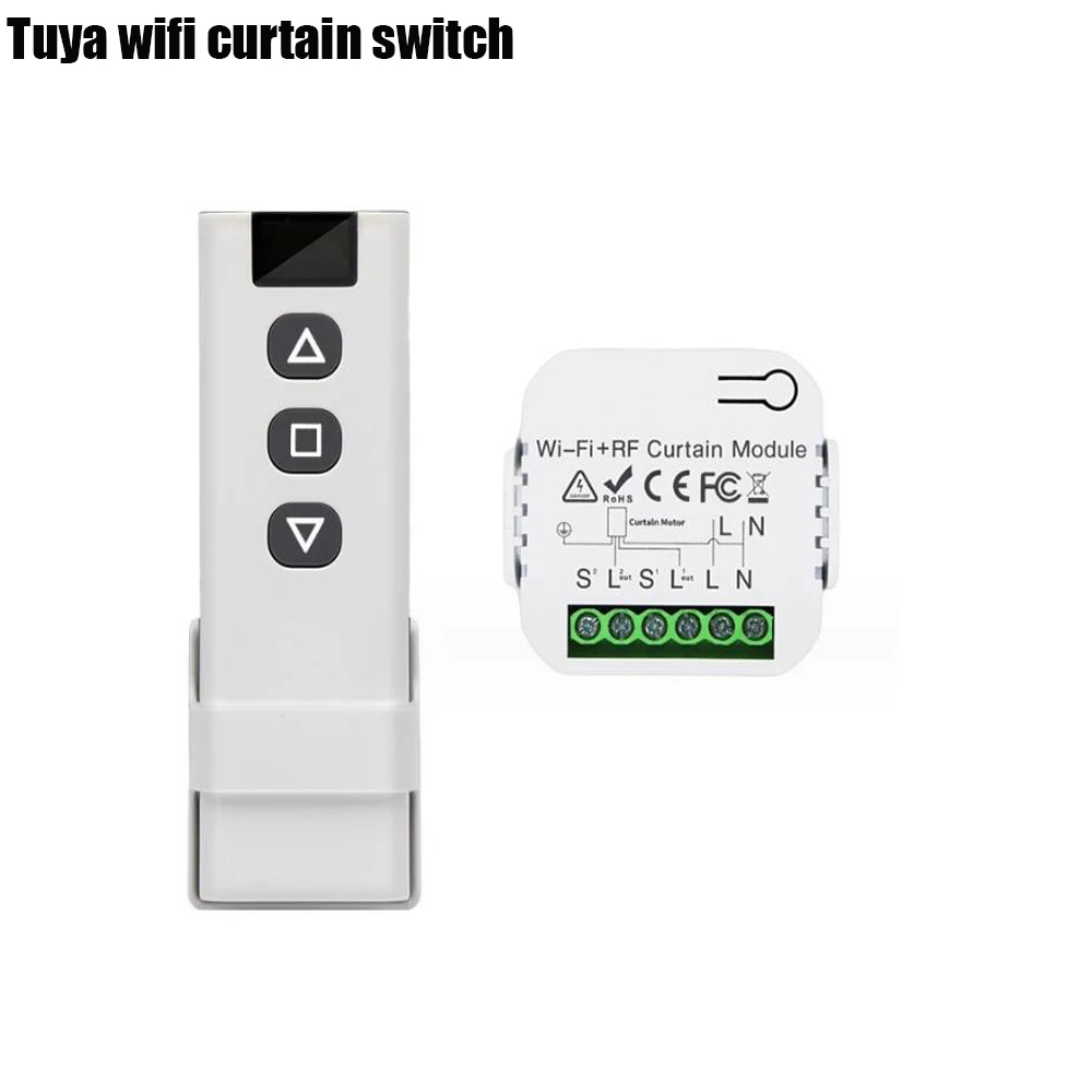 Wholesale Wifi Rf Smart Curtain Module Switch For Electric Roller ...