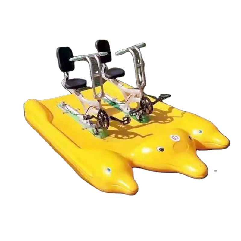 Popular Entertainment Heavy duty Water Bike Pedalo Boat Sea Aqua Bike ...