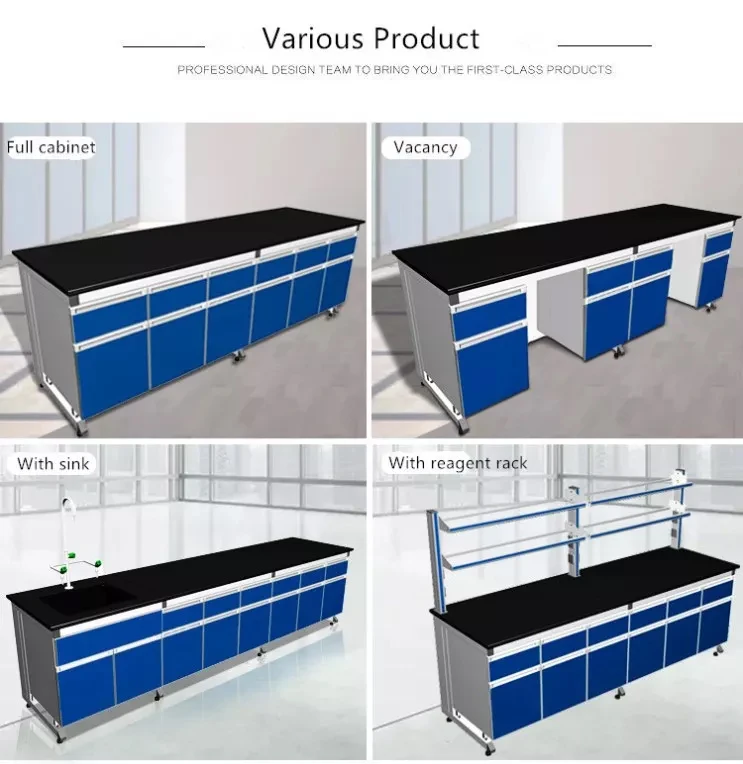 Laboratory Steel Lab Bench - Modern, Durable, and Versatile
