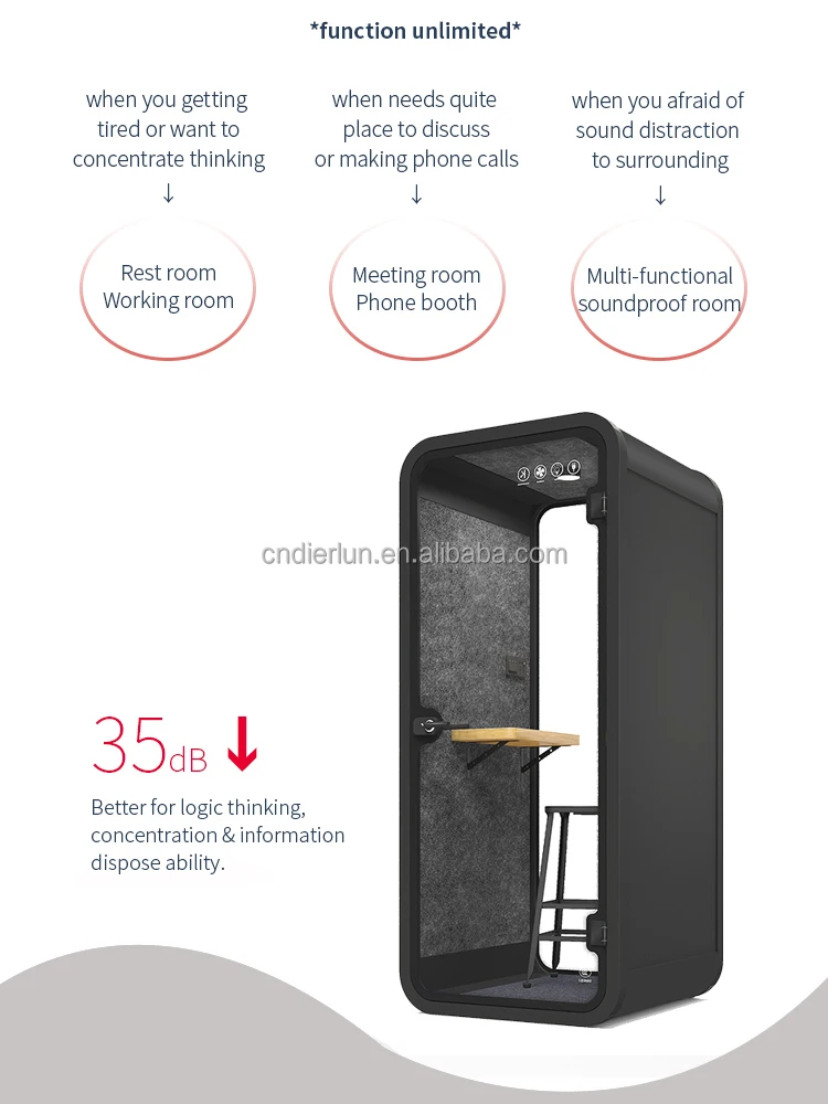 Soundproof Office Meeting Pods - Privacy and Acoustic Excellence