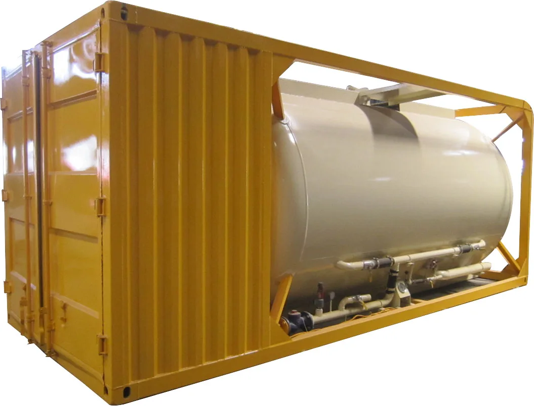 High Quality ISO 20ft Tank Container for Liquid/gas Transport