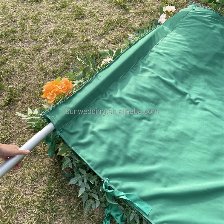 Sunwedding Silk Flower Wall Wedding Decoration Floral Wall Panel ...
