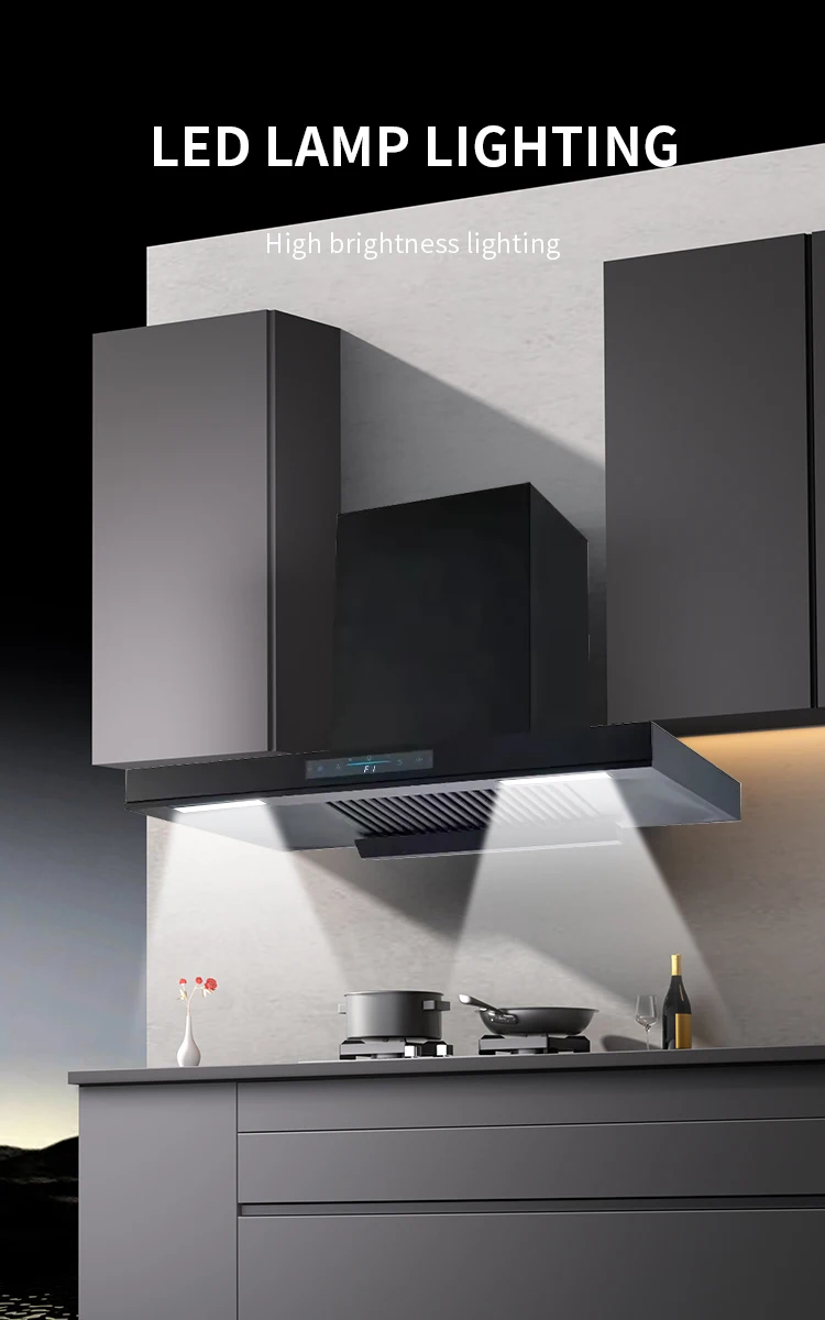 Bldc Motor Chimney Hood Auto Clean Cooker Hood Kitchen Range Hood - Buy ...