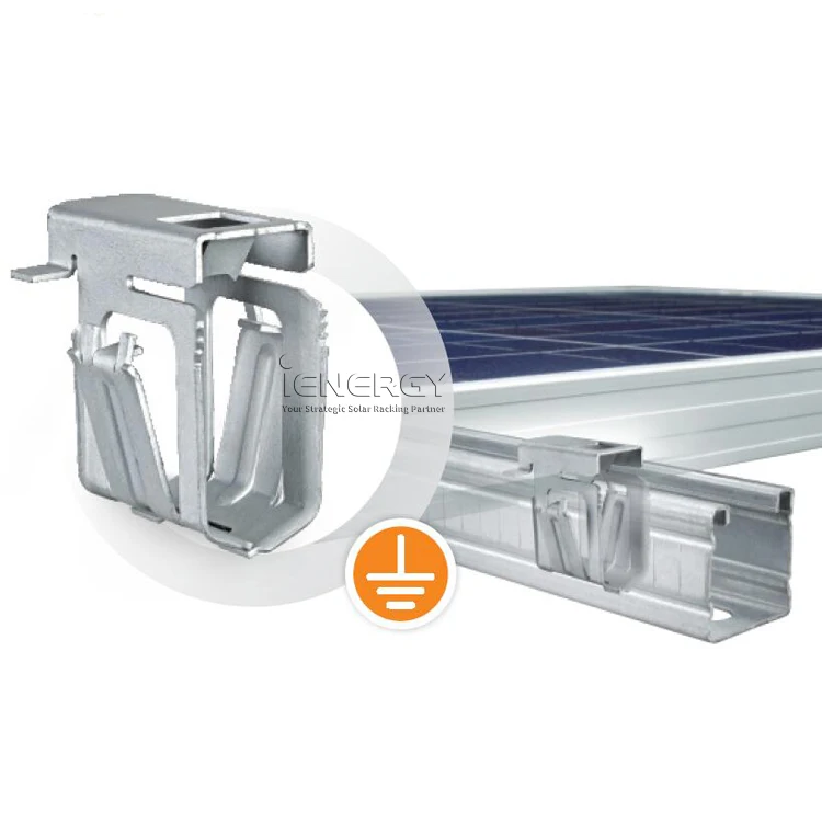 C Channel Steel Rail Roof-mounted Solar Mounting System Solar Rail ...