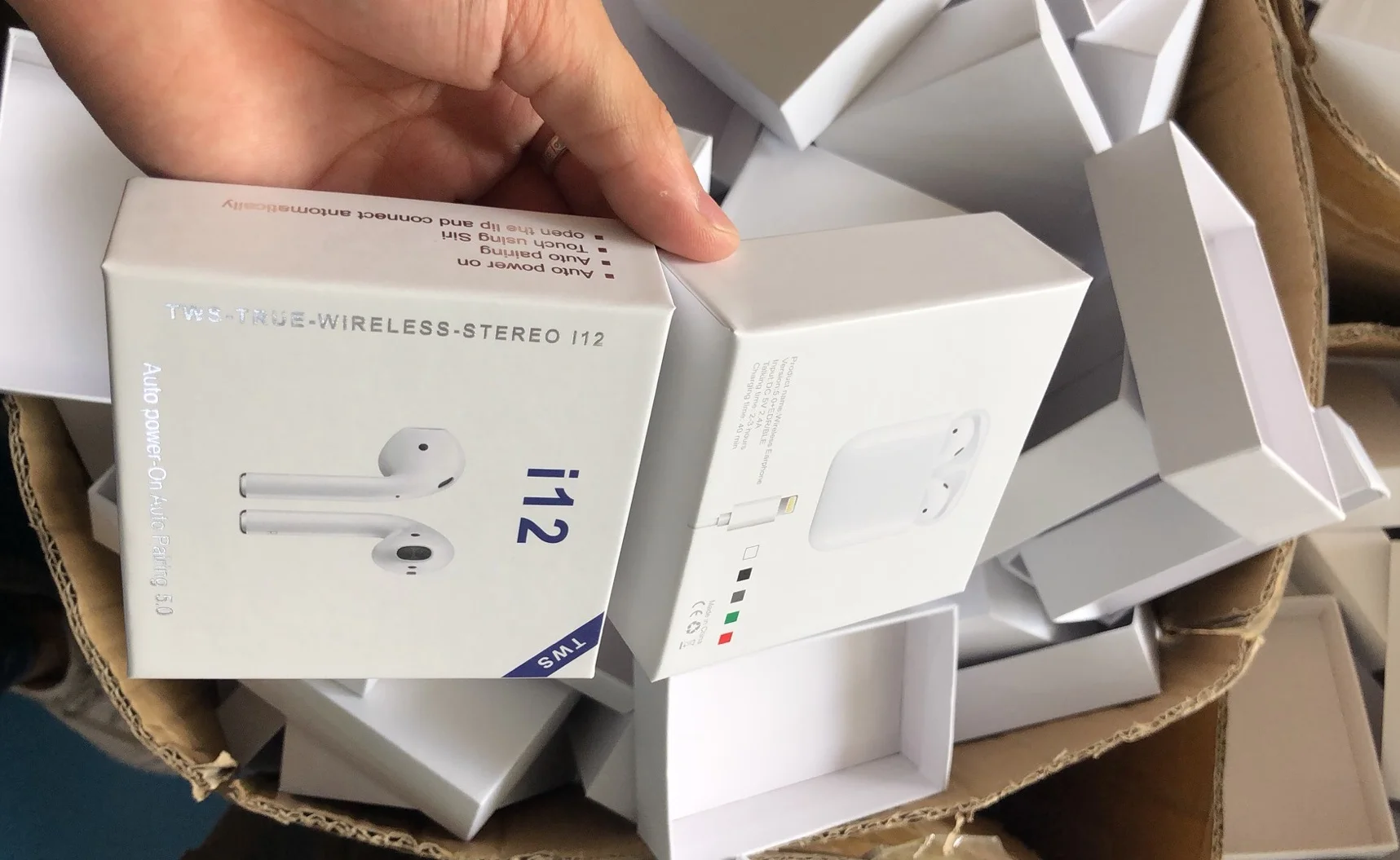 I12 Tws Earbuds Wireless Bluetooth Earphones Gaming Tws Noise ...