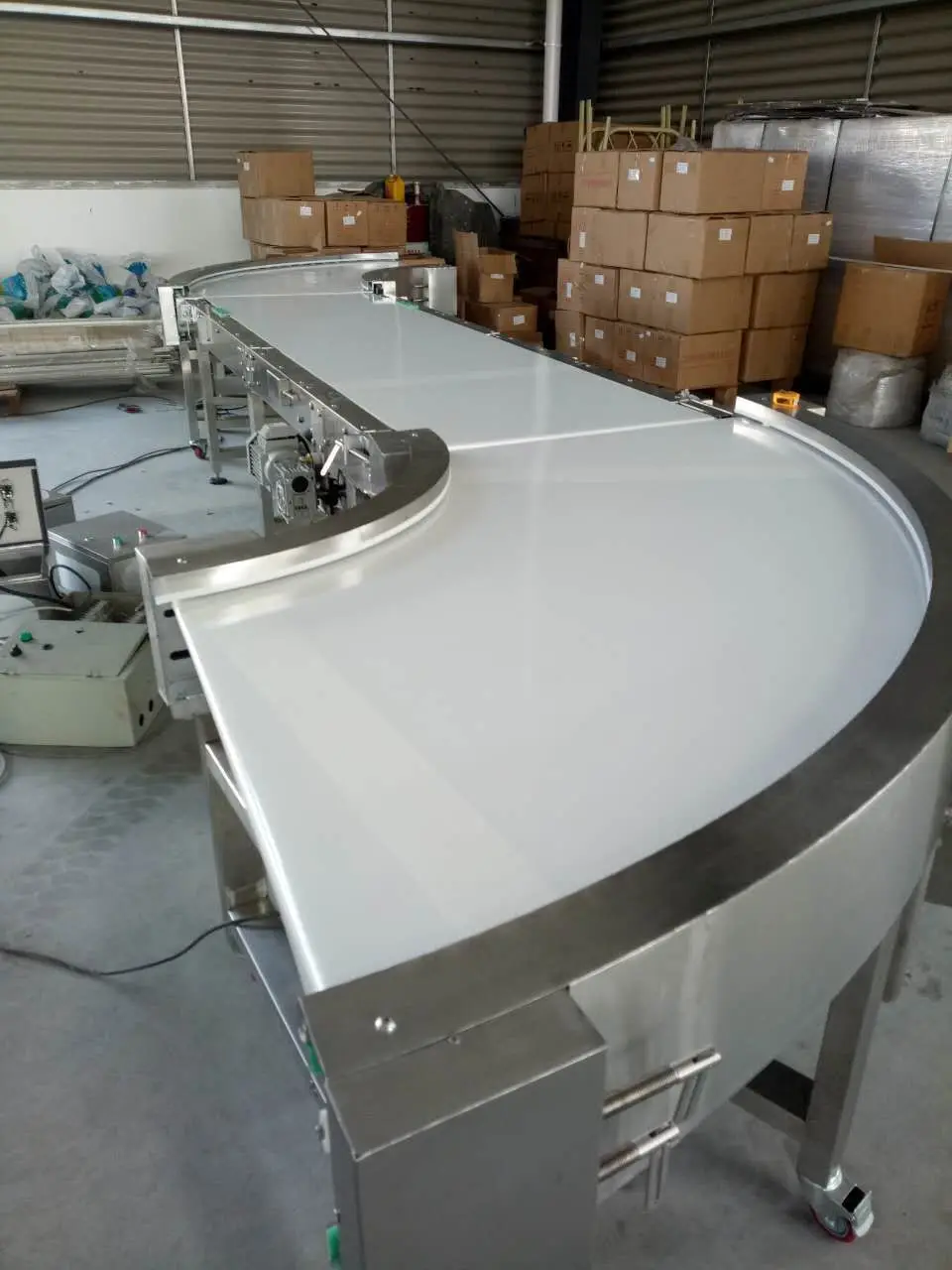 Food Grade PVC Knife Edge Conveyor Belt - Durable & Versatile