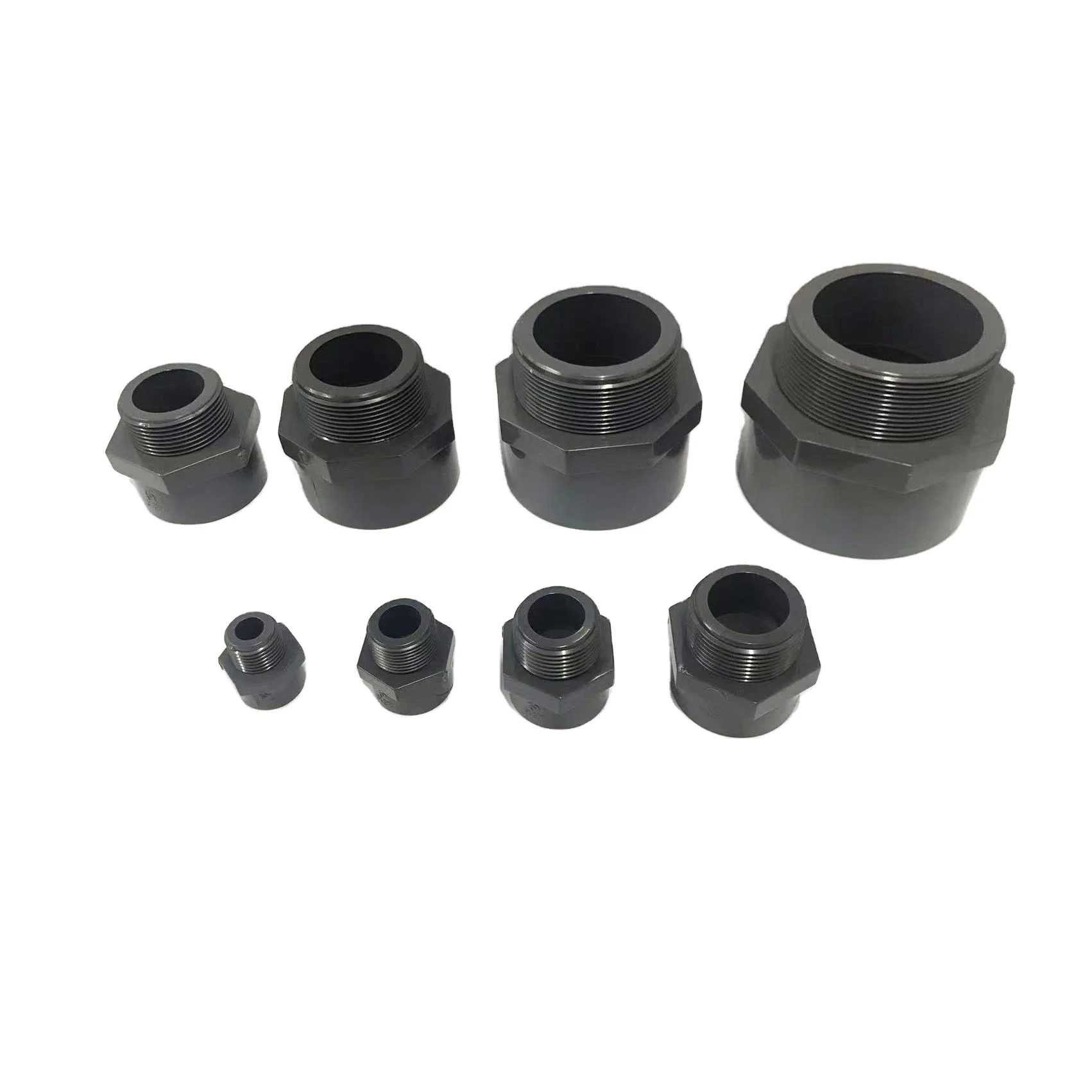 Din Dn100 4" External Threaded Upvc Pipe Adaptor Plastic Pipe Male ...