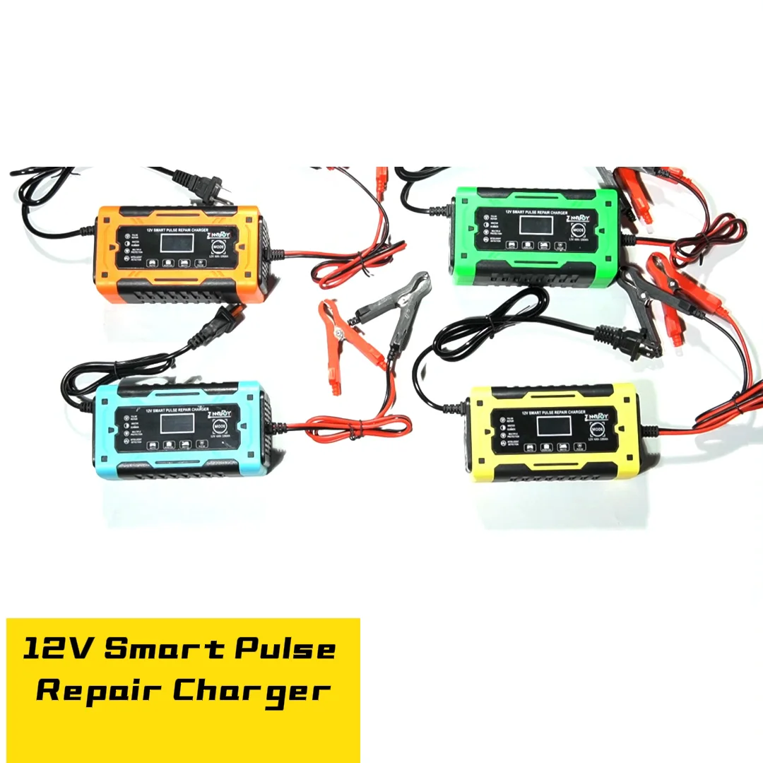Jinnuoyi 12v6a Motorcycle Suv Car Battery Charger Pulse Repair ...