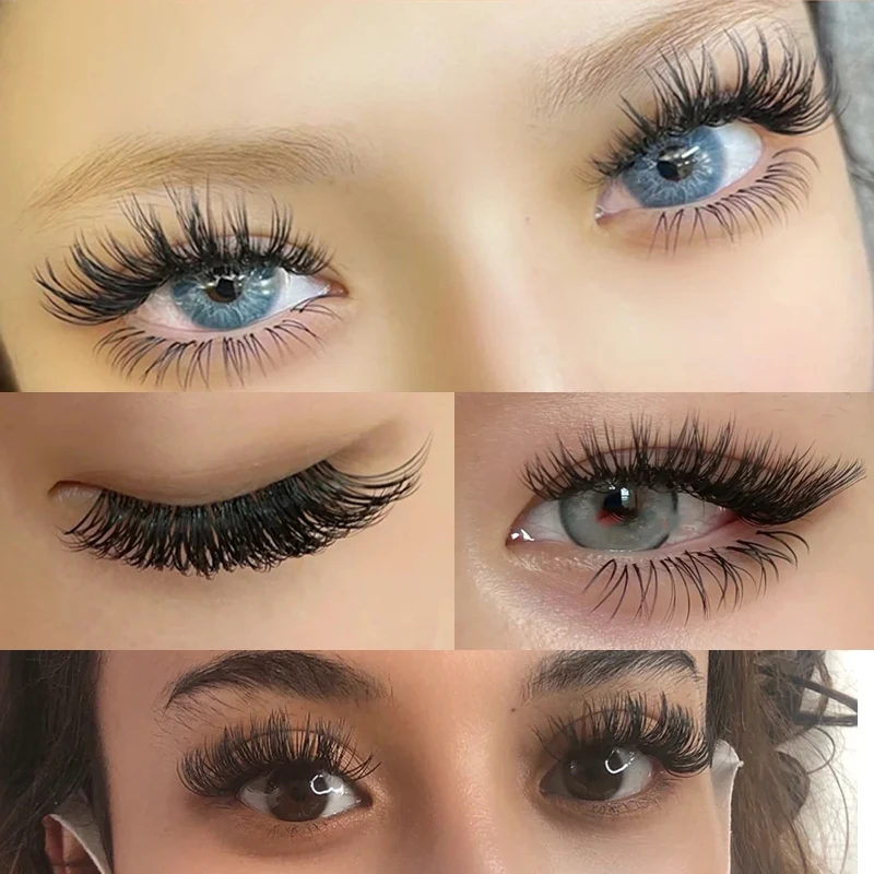 New Private Label 2d 3d 4d 5d 6d 7d 8d 10d Premade Fans Lashes Russian