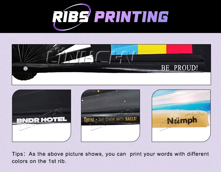 Custom Large Sublimation Fan - Perfect Promotional Gift