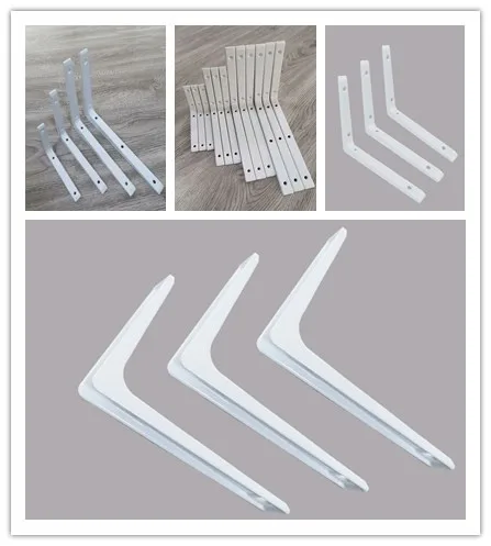 L Shape Aluminium Shelf Bracket - Durable Wall Mounting