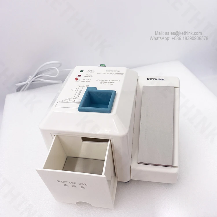KETHINK Electric Needle Cutter and Syringe Destroyer Small Syringe ...