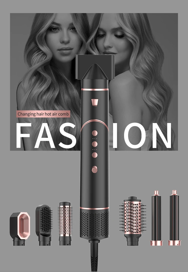 Oem Brand Multi Styler Metal Ionic High Speed Hair Dryer Set Beauty ...