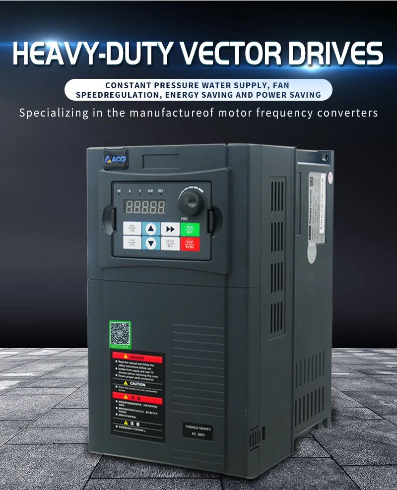2.2kw 4kw 11kw 15kw 18.5kw 22kw 30kw 1.5kw Ac Drive V/f and Vector Control 2.2kw 4kw 5.5kw 220v ...