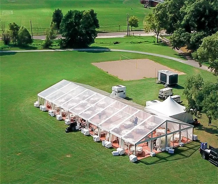 Tente Auvent Blanc - 25x30 30x100m Outdoor Aluminum Frame Tent