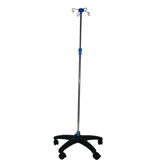 Sy-1 Stainless Steel Adjustable Iv Pole Stand For Hospital & Medical ...