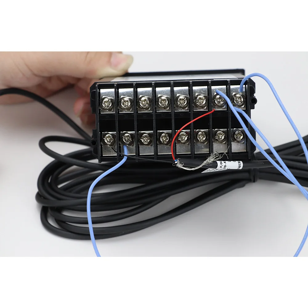 50mm 4-20ma Dc Rebound Lvdt Sensor Displacement Transducer With Digital ...