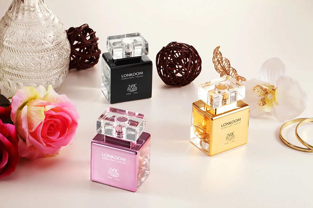 Original Brand Lonkoom 24k Mini Perfume Gift Set For Men And Women Eau ...