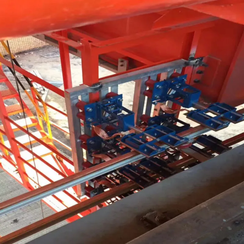 Conductor Trolley Tubular Enclosed Busbar System Electric Copper Core ...