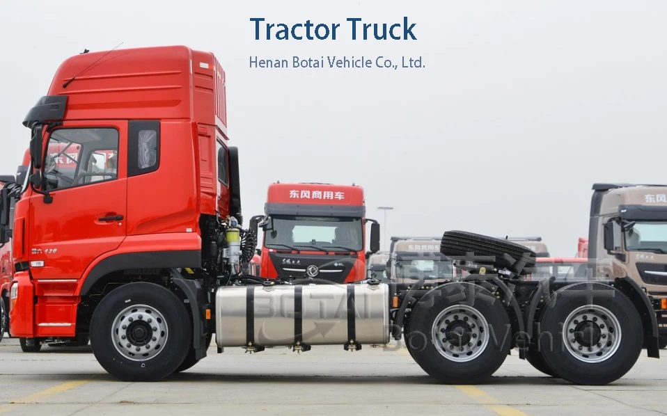 New 700 6x4 Tractor Truck Traction Head Trailer Head Cng Tractor Head ...