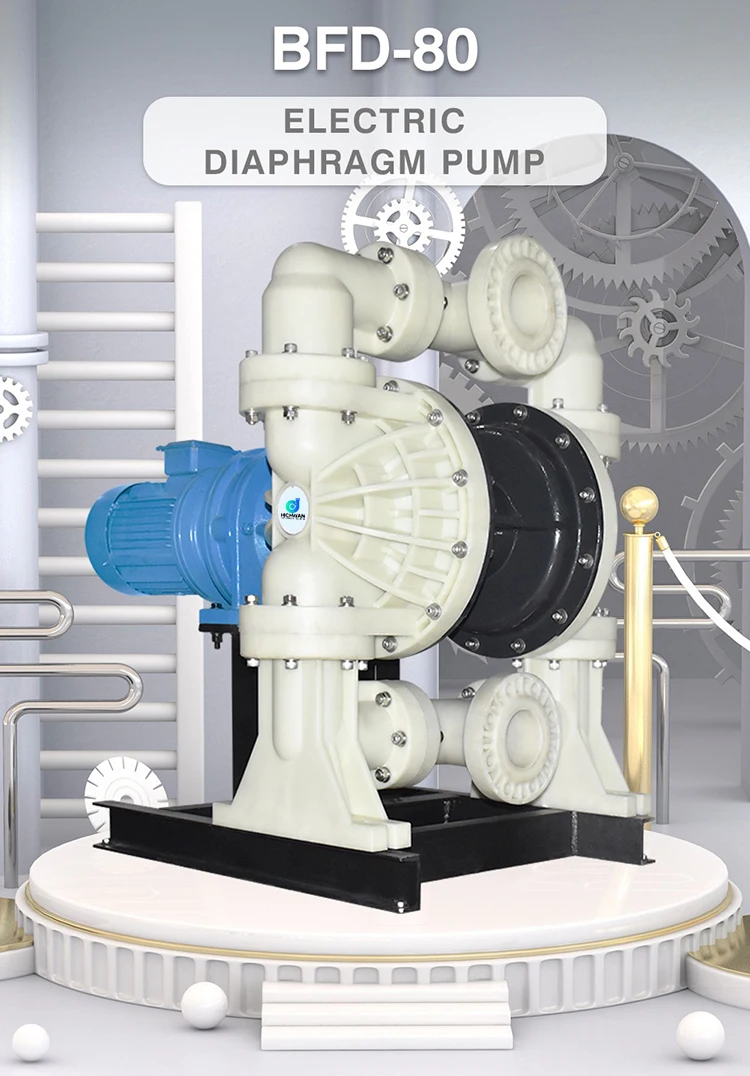 HICHWAN BFD-80S Metal Electric Pump Engineering Plastic Chemical ...