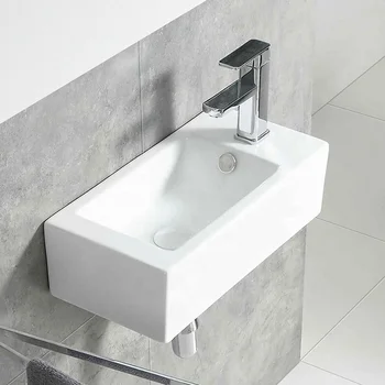 Small Corner Sanitary Ware Hand Wash Basin Ceramic Bath Luxury Sink ...