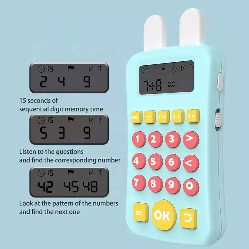 New Design Kids Math Device Children Early Education Oral Arithmetic Toys Baby Training ...