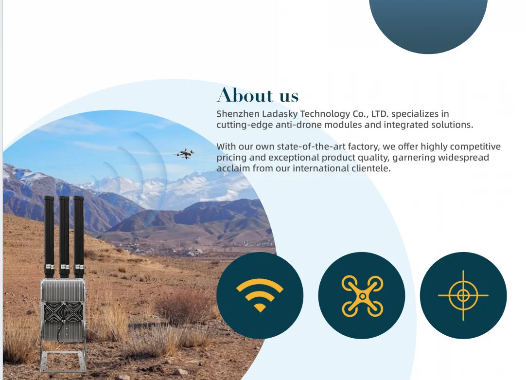 1.2G 50W PA GaN Anti Drone Module Counter Fpv anti fpv anti drone DJI ...