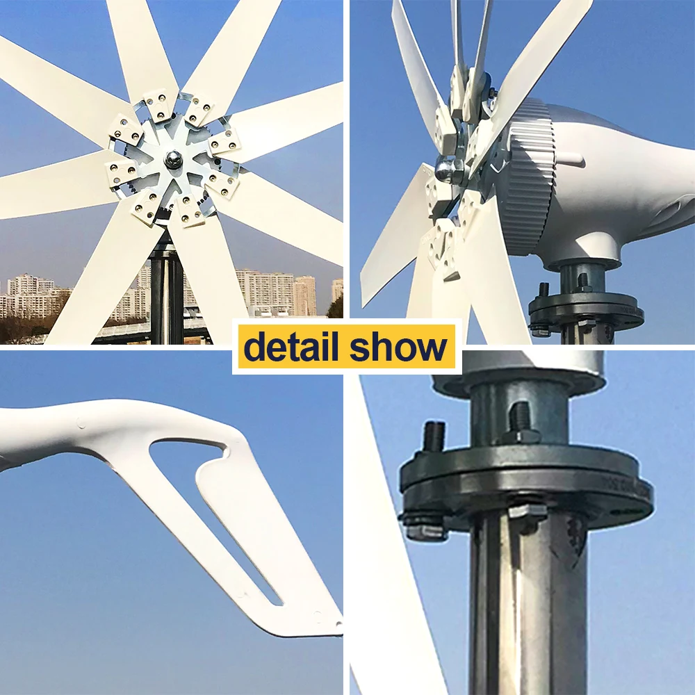 Wind Energy System 12v 24v Pmg Alternators Home Turbines Wind Generator ...