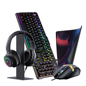 Onikuma X7 Pro G31 Cw921 St-1 Rgb 5 In 1 Gaming Keyboard Mouse Headset ...