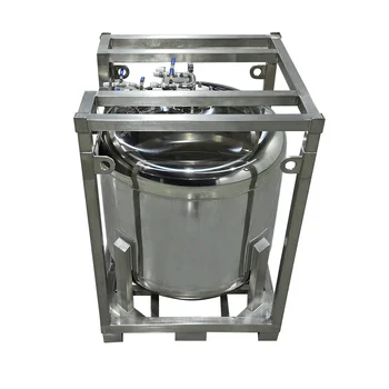 1000l Stainless Steel Sus30408 Electrolyte Storage Tank Chemical ...