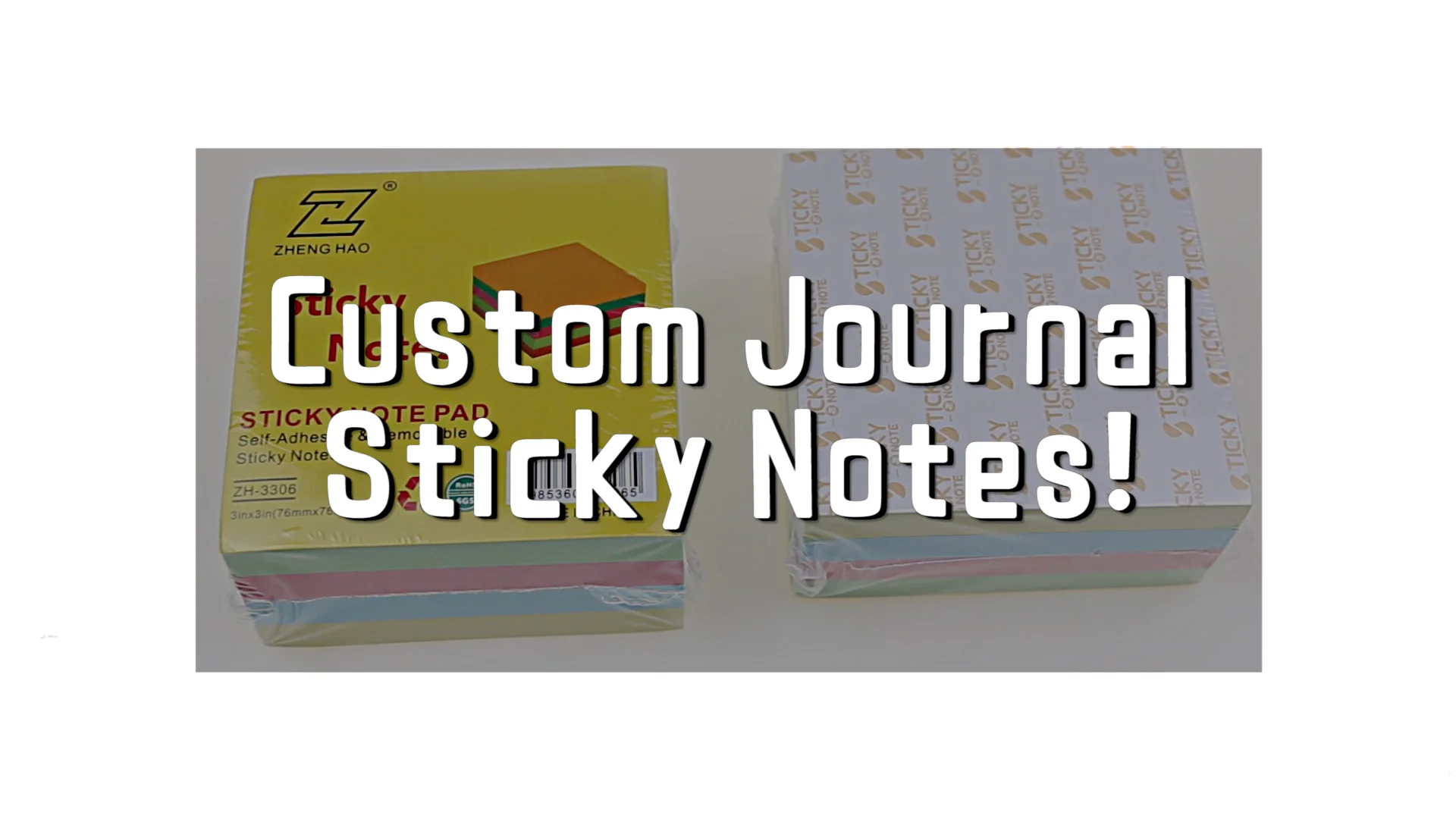 Becol High Quality Square Shape Custom Sticky Notes Colorful Cute ...