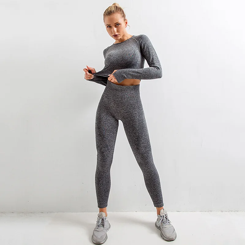Vedo Fitness Wear Custom Logo Nylon Seamless Sports Leggings Women