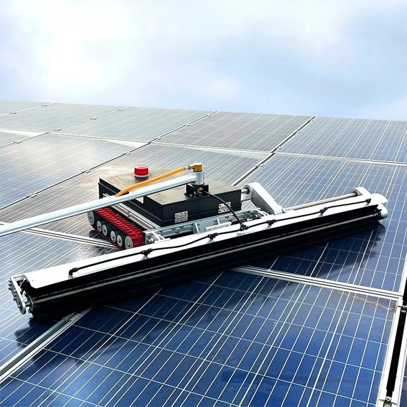 Photovoltaic Cleaning Robot for Solar Panels | Efficient Dry & Water ...