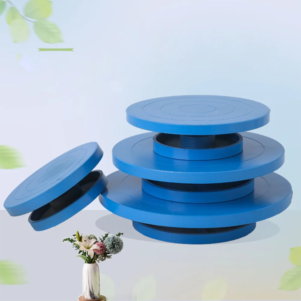 Metal Pottery Banding Wheel Manual Turntable Turn Plate Clay Sculpture ...