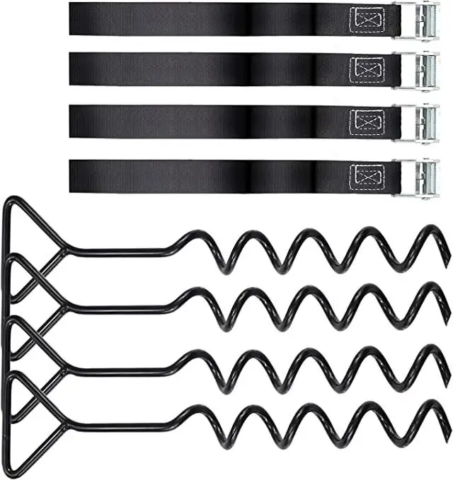 Secure Your Trampoline with Reliable Anchors & Stakes