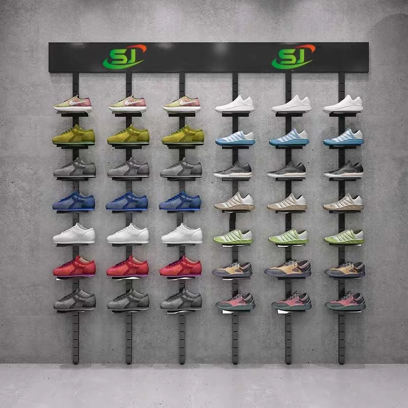Adjustable Shoe Display Rack For Shop Design Your Own Logo Multilayer ...