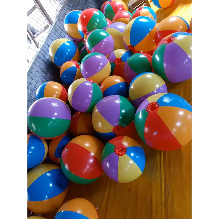 Giant Beach Ball Inflatable Custom Classic Rainbow Beach Ball Sprinkler ...