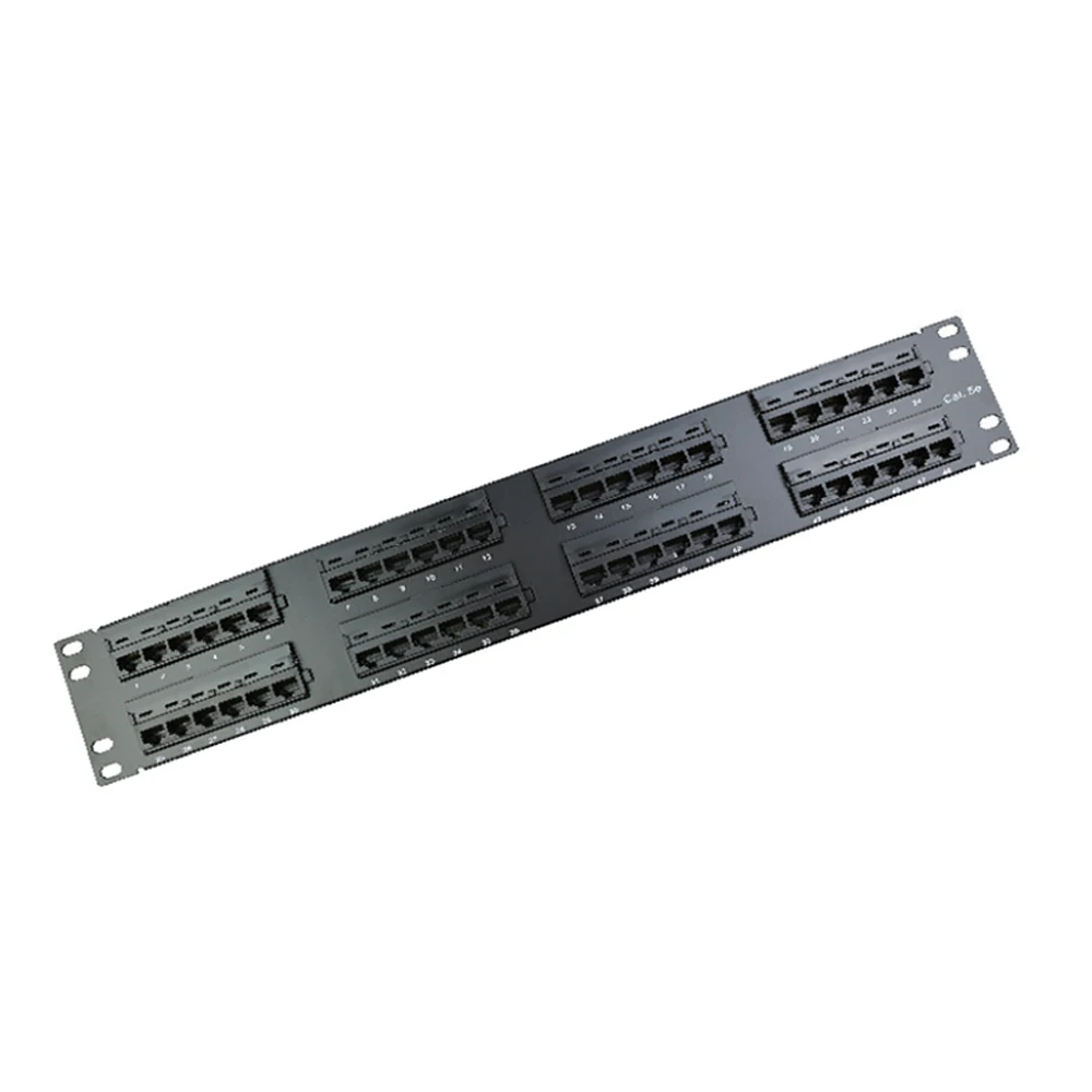 MT-4202 19 Inch Type 1U 24 Port Unloaded Network Patch Panel Blank ...