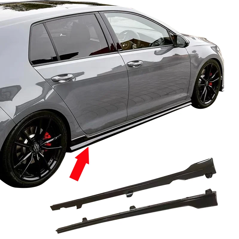 TCR Body Kit For VW Golf 7.5 GTI Model Body Kit Side Skirt for Classic ...
